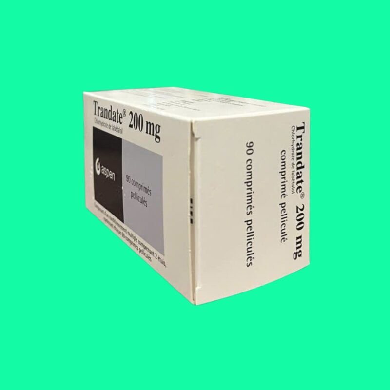 Thuốc Trandate 200mg điều trị tăng huyết áp - Dược sĩ Lưu Văn Hoàng