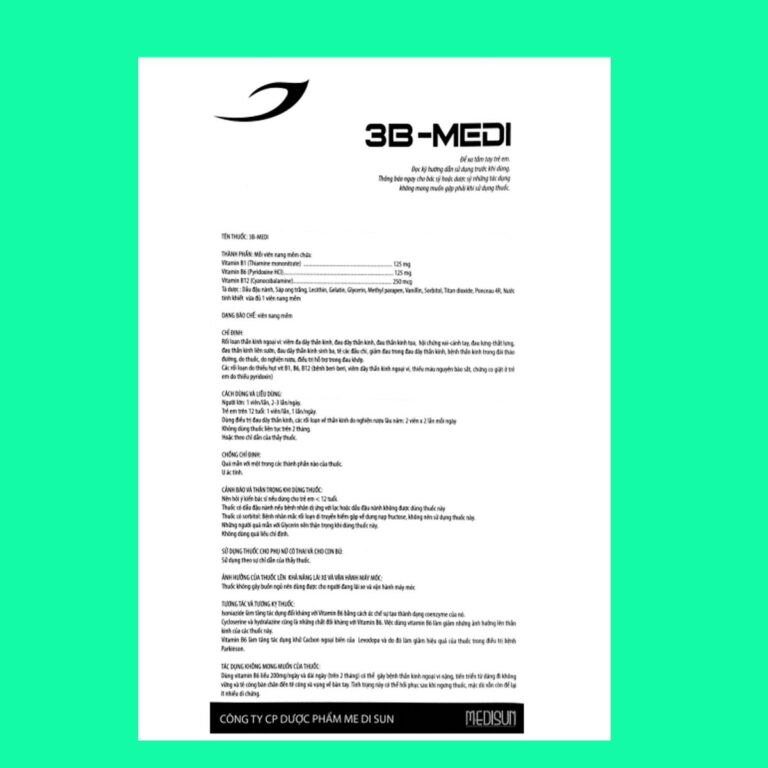 3B - MEDI: Thuốc điều trị rối loạn thần kinh - Dược sĩ Lưu Văn Hoàng