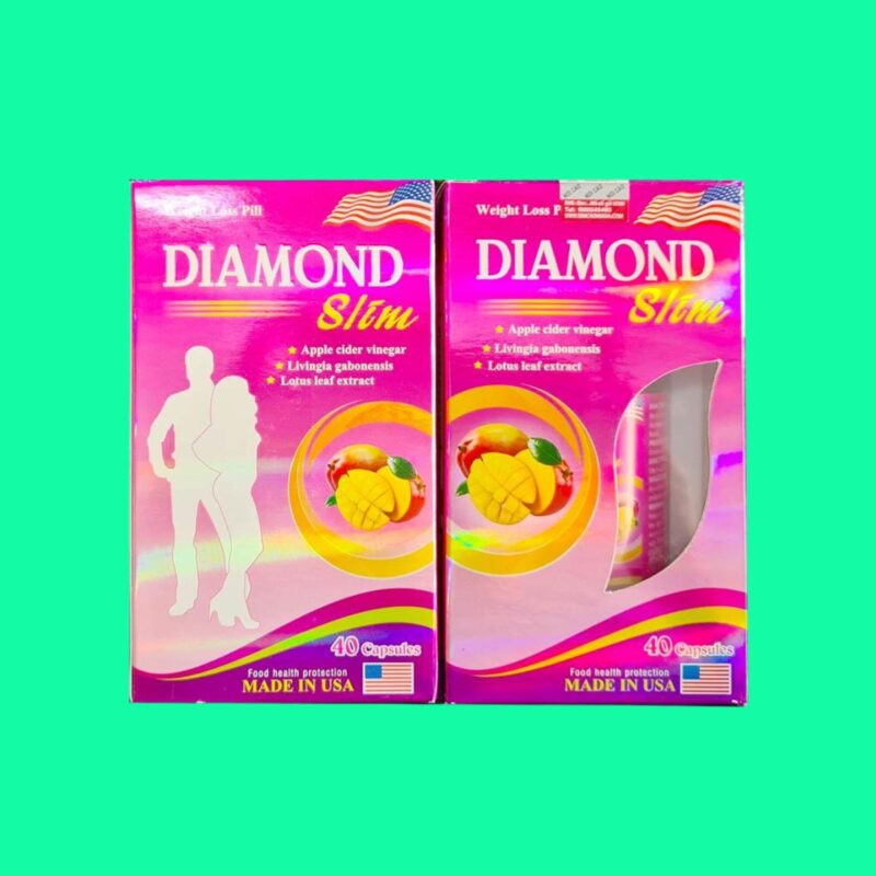 Viên uống giảm cân Diamond Slim USA - Dược sĩ Lưu Văn Hoàng