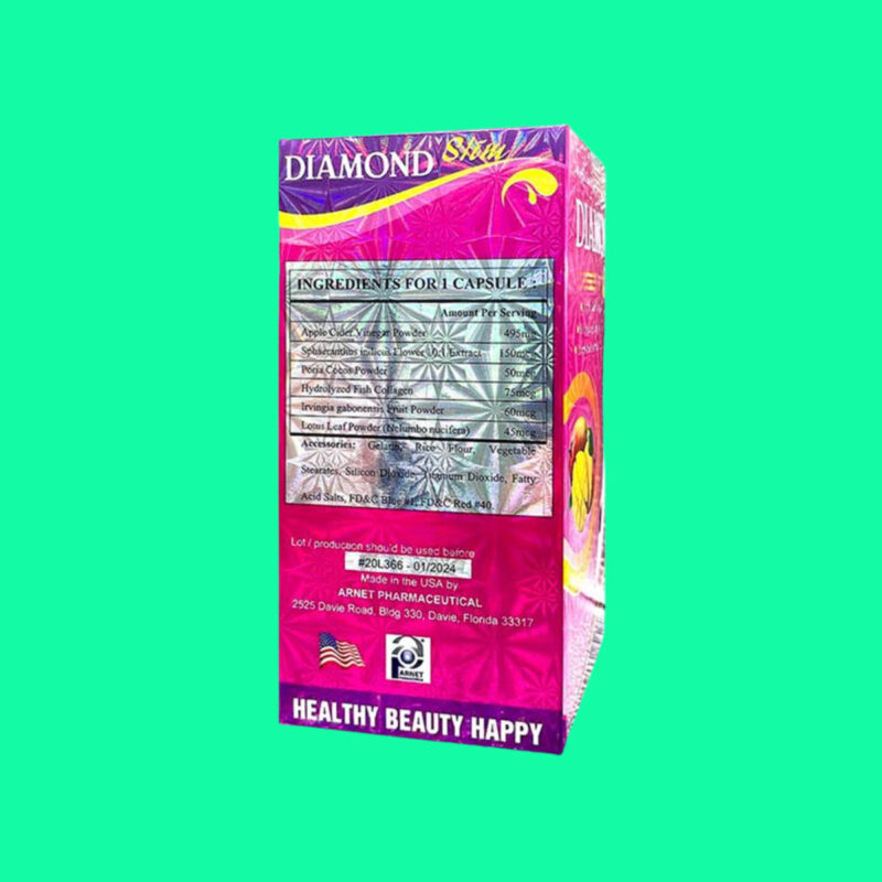 Viên uống giảm cân Diamond Slim USA - Dược sĩ Lưu Văn Hoàng
