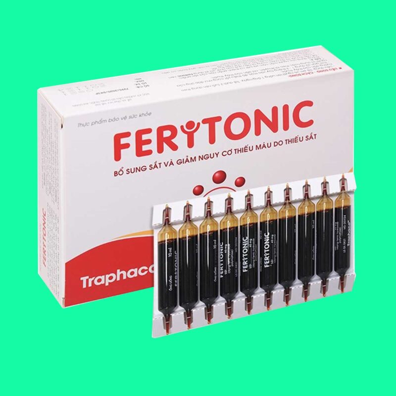 Feritonic: Dung dịch uống bổ sung chất sắt - Dược sĩ Lưu Văn Hoàng