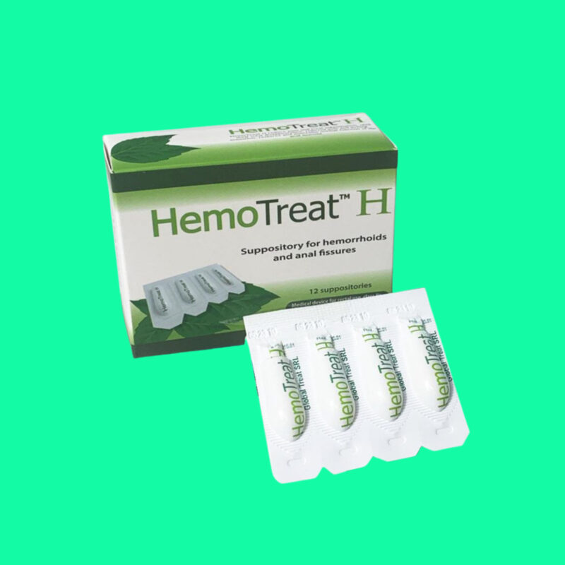 Viên đặt HemoTreat H - Hỗ trợ điều trị trĩ - Dược sĩ Lưu Văn Hoàng