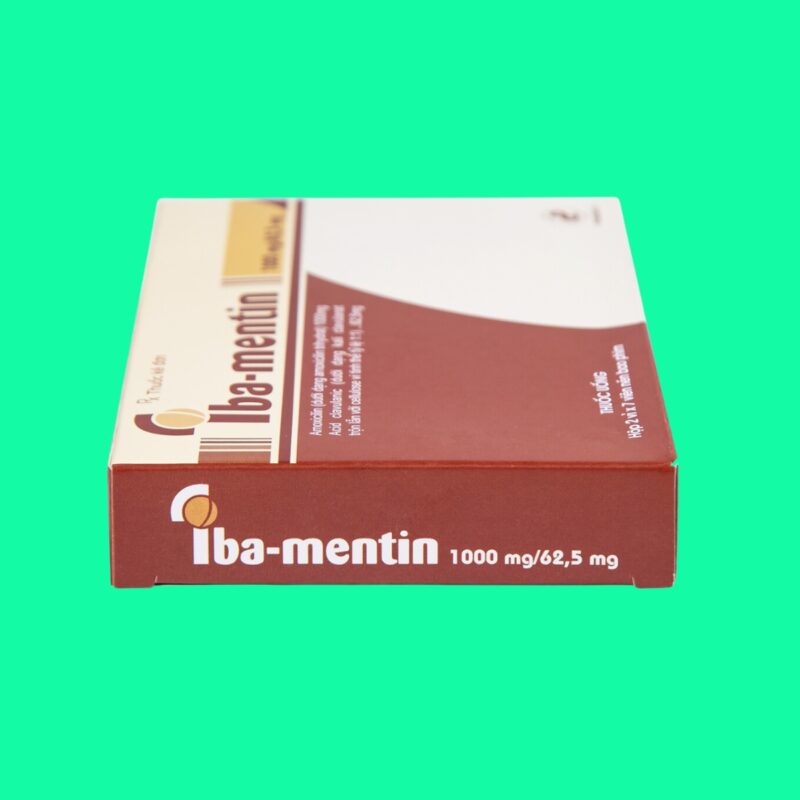 Thuốc Iba-Mentin 1000mg/62,5mg - Điều trị hiệu quả các trường hợp nhiễm ...