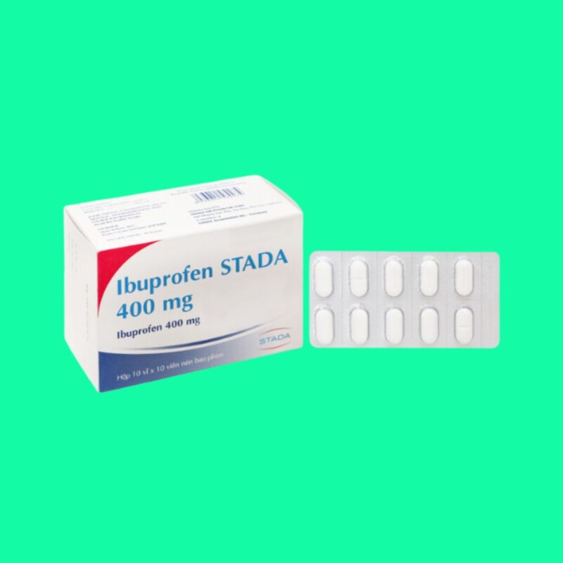 Thuốc Ibuprofen STADA 400mg - Điều trị các triệu chứng đau - Dược sĩ ...