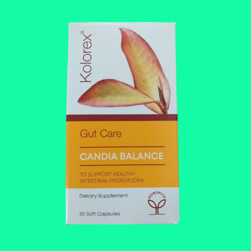 Thuốc Gut Care Candia Balance Kolorex 30 viên giúp ngừa nhiễm nấm Candida - Dược sĩ Lưu Văn Hoàng