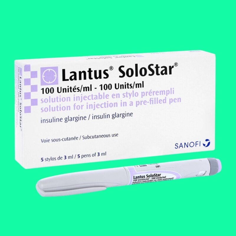 Thuốc Lantus Solostar 100IU/ml: kiểm soát lượng đường trong máu - Dược ...