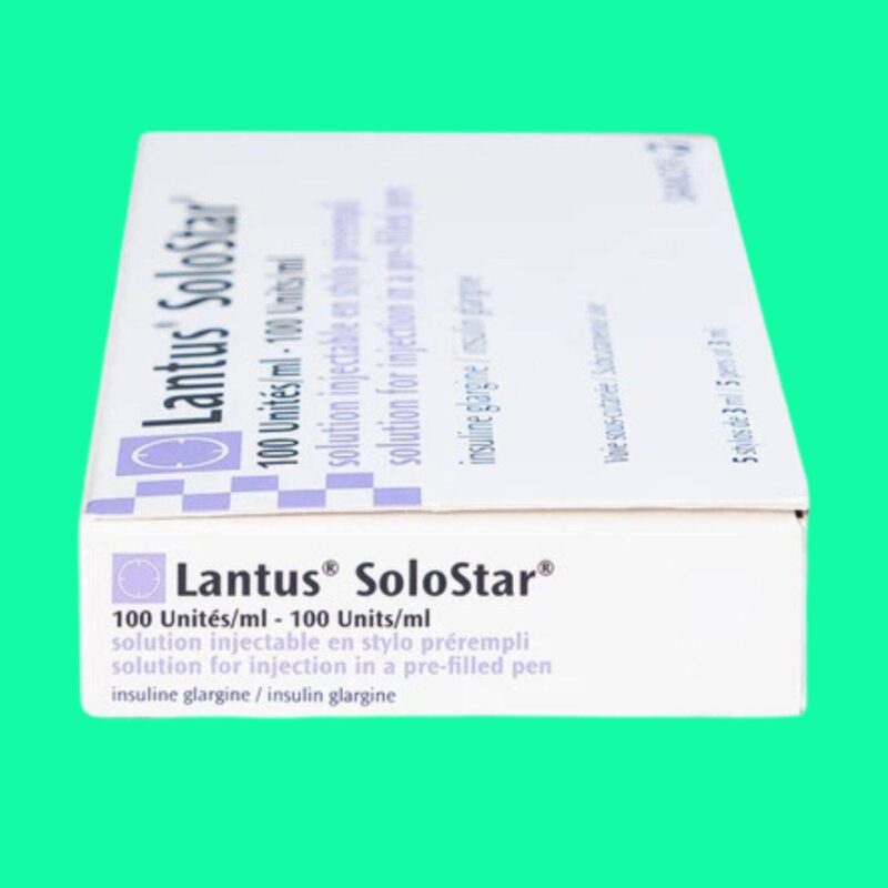 Thuốc Lantus Solostar 100IU/ml: kiểm soát lượng đường trong máu - Dược ...