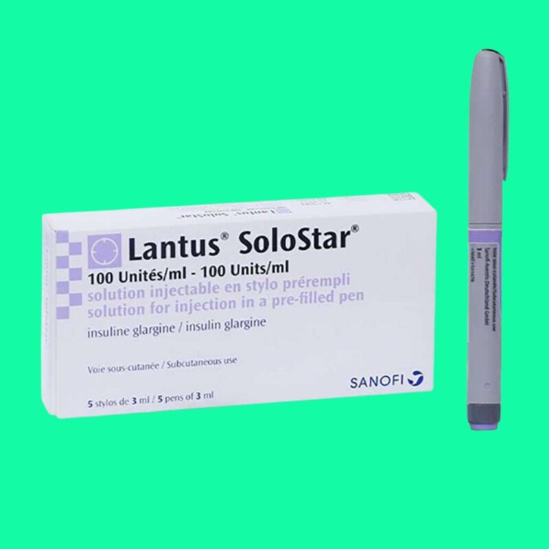Thuốc Lantus Solostar 100IU/ml: kiểm soát lượng đường trong máu - Dược ...