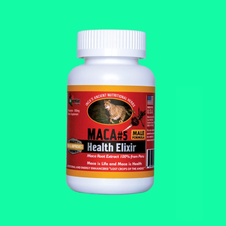 Thuốc Maca #5 Health Elixir - Hỗ trợ tăng cường sinh lý nam - Dược sĩ ...