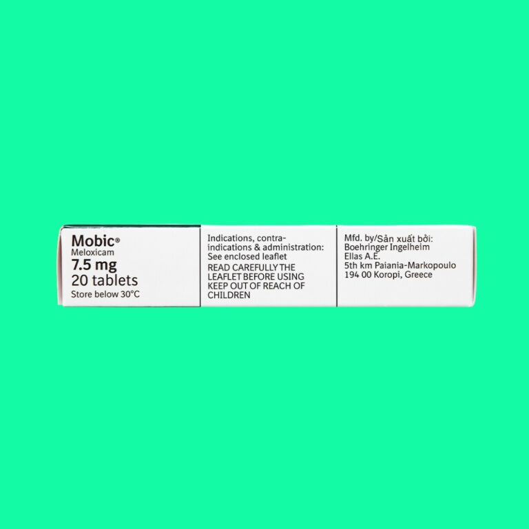 Thuốc Mobic 7.5mg - Giải pháp cho người viêm xương khớp - Dược sĩ Lưu ...