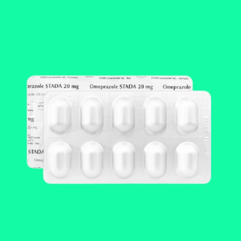 Thuốc Omeprazole Stada 20mg - Điều trị loét dạ dày tá tràng - Dược sĩ ...