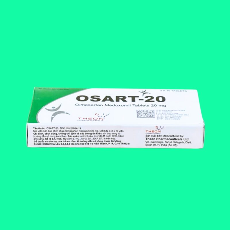 Thuốc Osart-20 - Điều trị tăng huyết áp - Dược sĩ Lưu Văn Hoàng