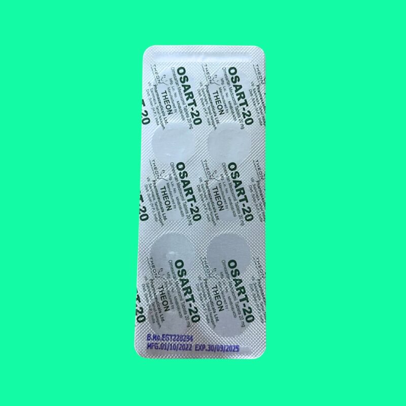 Thuốc Osart-20 - Điều trị tăng huyết áp - Dược sĩ Lưu Văn Hoàng