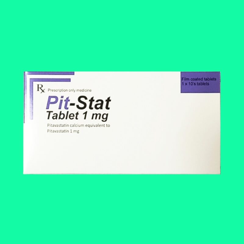 Thuốc Pit-Stat Tablet 1mg - Giải pháp làm giảm cholesterol máu - Dược ...