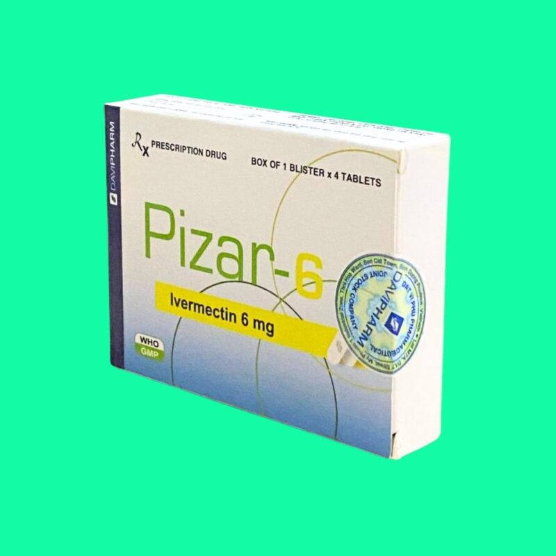 Thuốc Pizar 6 - Điều trị bệnh giun chỉ Onchocerca - Dược sĩ Lưu Văn Hoàng