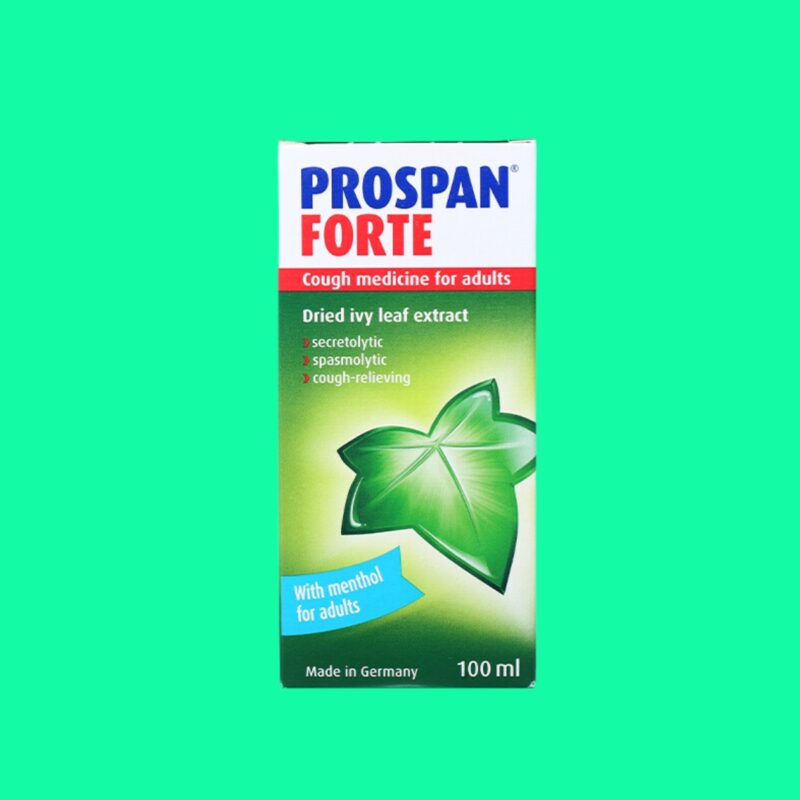 Siro ho cho người lớn Prospan Forte 100ml - Giải pháp điều trị ho hiệu ...