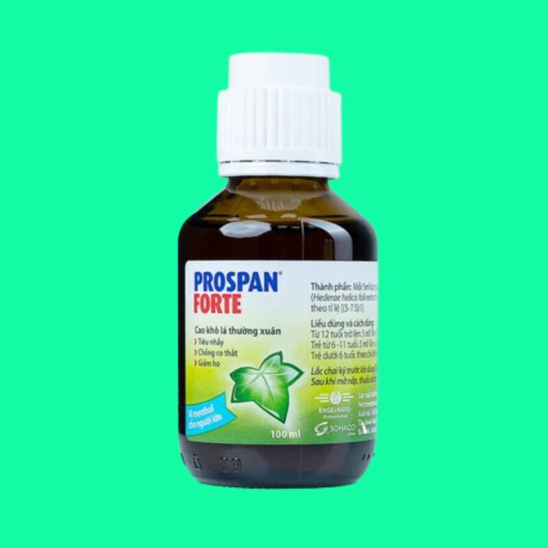 Siro ho cho người lớn Prospan Forte 100ml - Giải pháp điều trị ho hiệu ...
