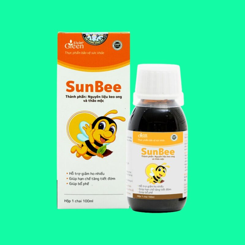 Siro Sunbee - Hỗ trợ giảm ho và giảm đau rát họng - Dược sĩ Lưu Văn Hoàng