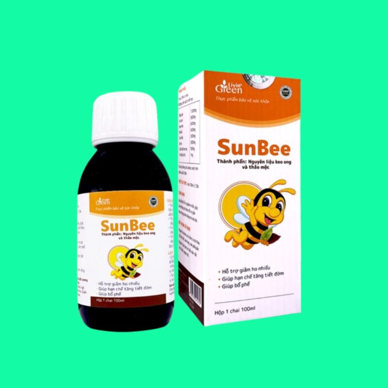 Siro Sunbee - Hỗ trợ giảm ho và giảm đau rát họng - Dược sĩ Lưu Văn Hoàng