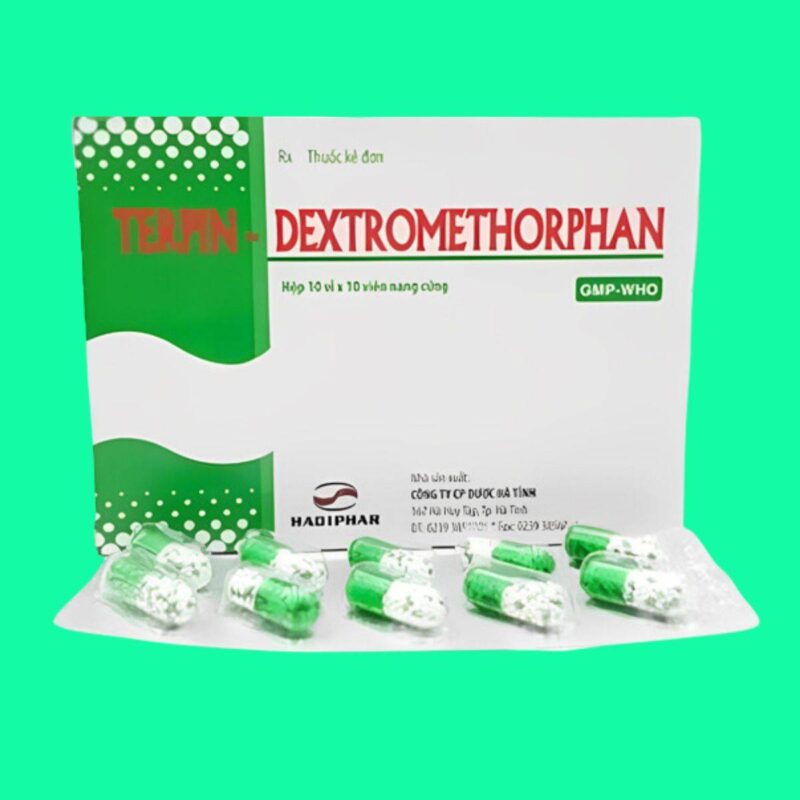Thuốc Terpin - Dextromethorphan Hardiphar: Kiểm soát cơn ho hiệu quả ...
