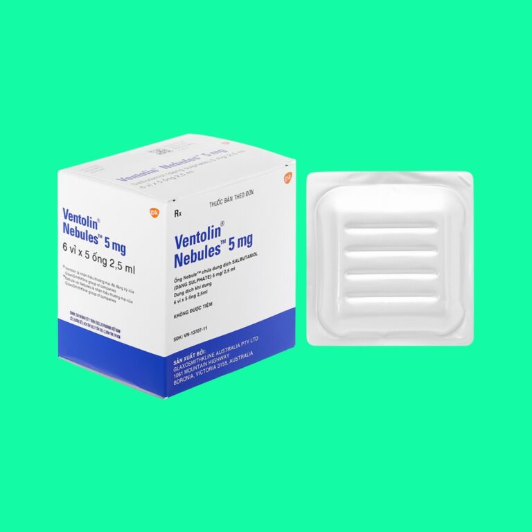 Thuốc Ventolin Nebules 5mg - Giải pháp điều trị cơn hen cấp tính - Dược ...