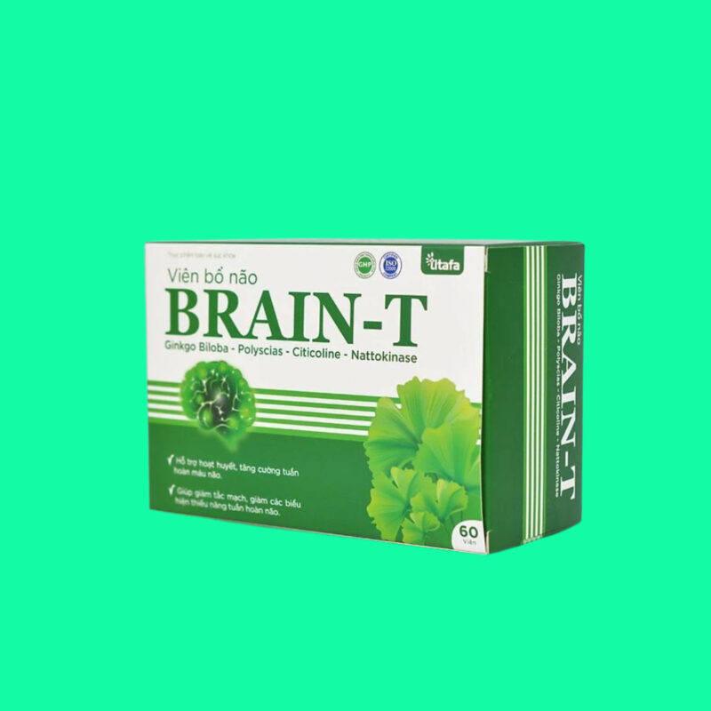 Viên Bổ Não Brain-T - Hoạt huyết, tăng tuần hoàn máu não - Dược sĩ Lưu ...