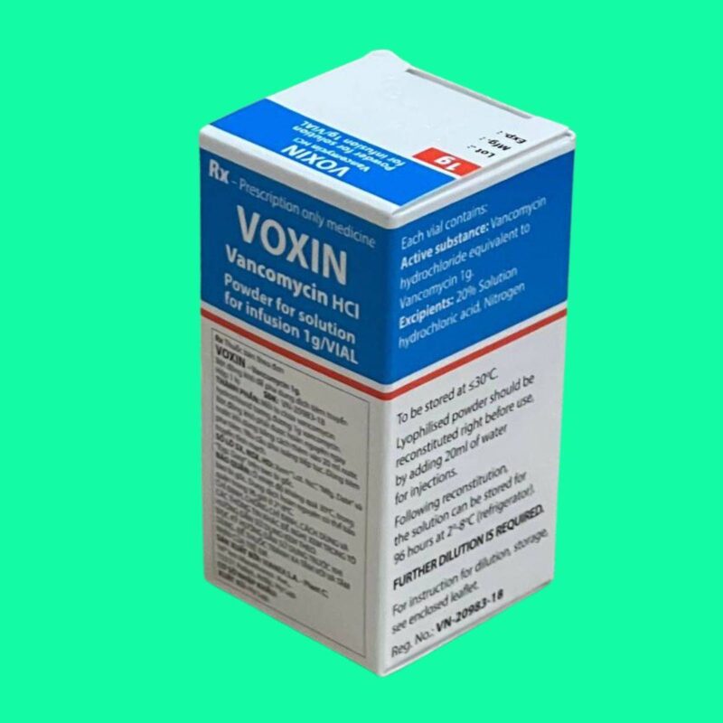 Thuốc Voxin 1g: Điều trị nhiễm khuẩn hiệu quả - Dược sĩ Lưu Văn Hoàng