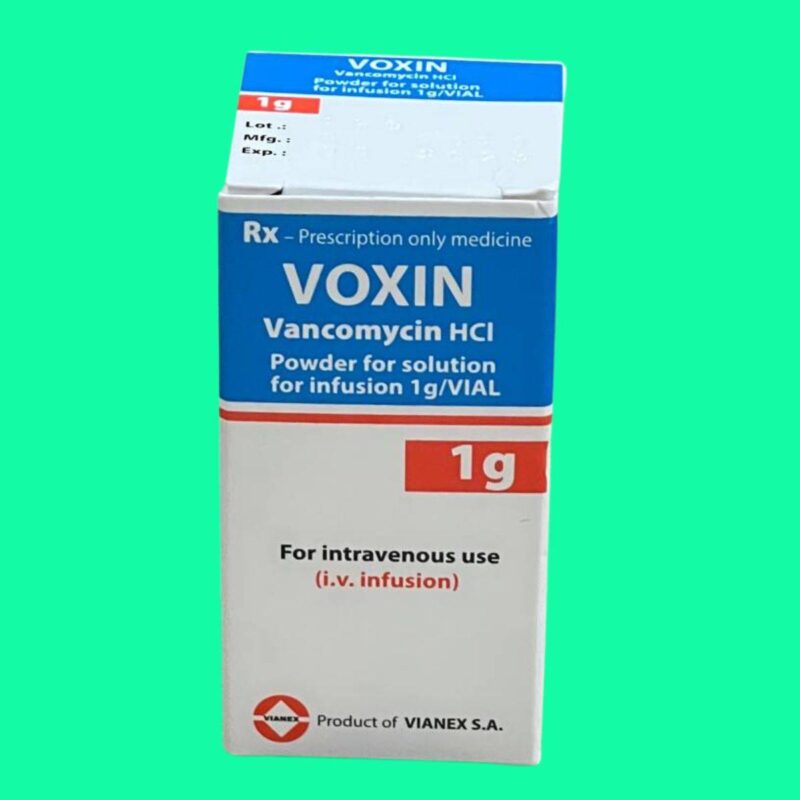 Thuốc Voxin 1g: Điều trị nhiễm khuẩn hiệu quả - Dược sĩ Lưu Văn Hoàng