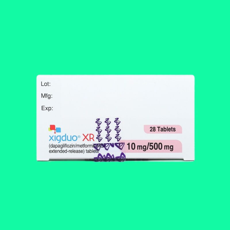 Thuốc Xigduo XR 10mg/500mg: Điều trị tiểu đường tuýp 2 - Dược sĩ Lưu ...