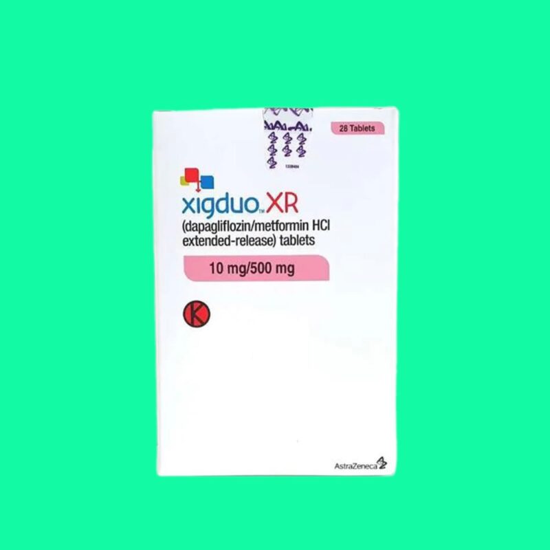 Thuốc Xigduo XR 10mg/500mg: Điều trị tiểu đường tuýp 2 - Dược sĩ Lưu ...