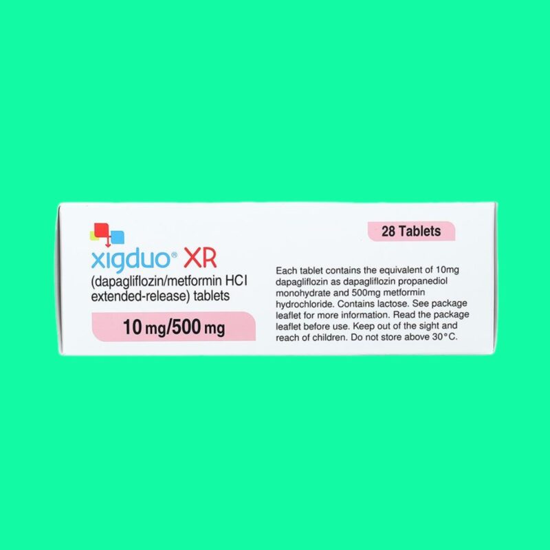 Thuốc Xigduo XR 10mg/500mg: Điều trị tiểu đường tuýp 2 - Dược sĩ Lưu ...