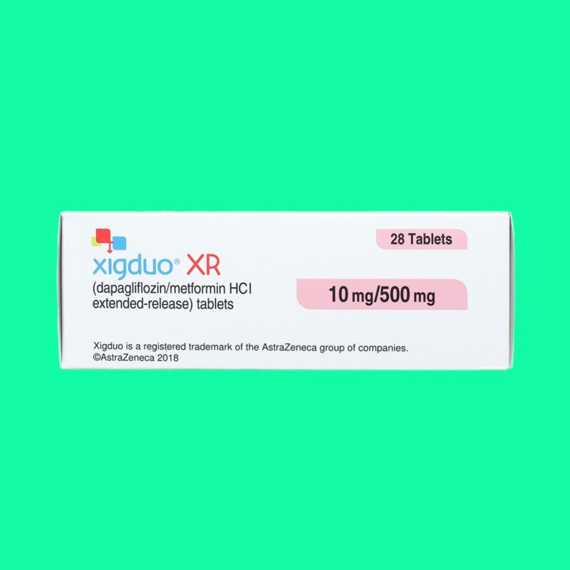 Thuốc Xigduo XR 10mg/500mg: Điều trị tiểu đường tuýp 2 - Dược sĩ Lưu ...