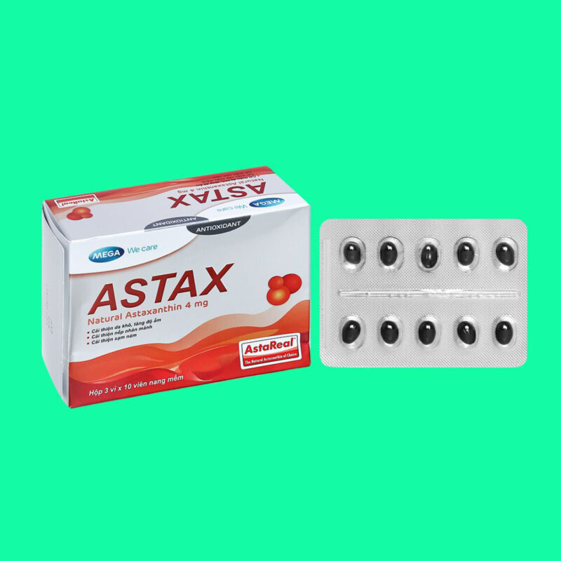 Thuốc Astax Mega giúp giảm nám, sạm, khô da - Dược sĩ Lưu Văn Hoàng