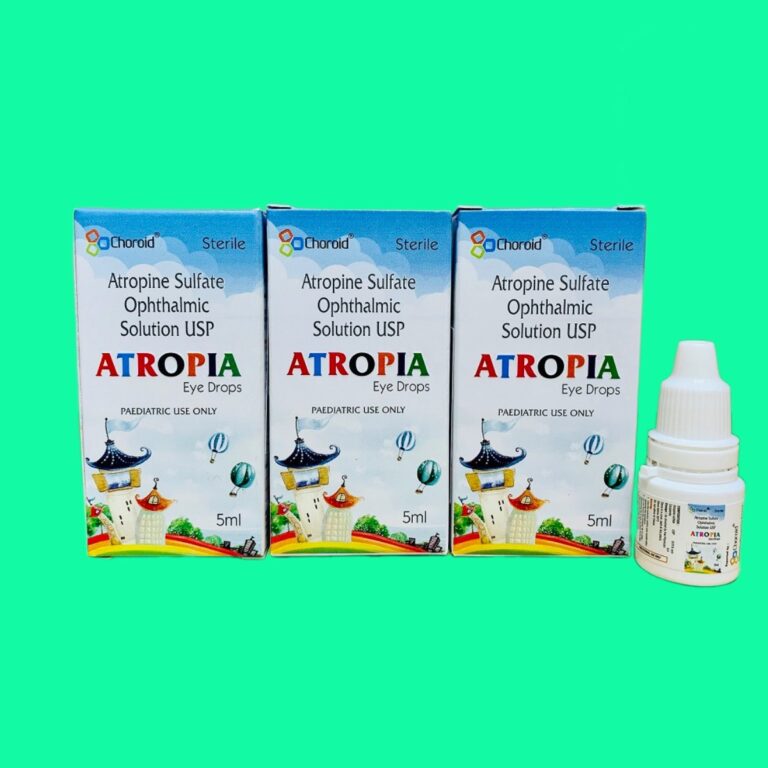 Atropia 0.01% 5ml: Dung dịch nhỏ mắt làm chậm tiến triển cận thị - Dược ...