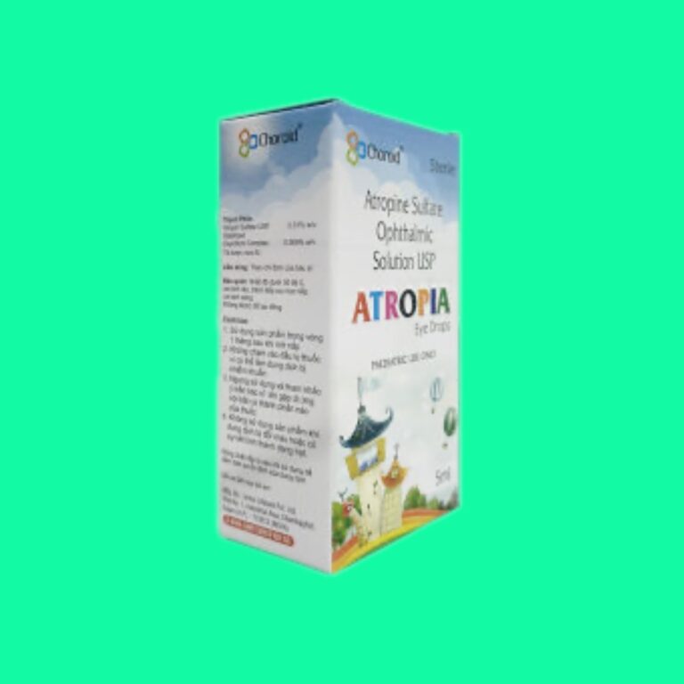 Atropia 0.01% 5ml: Dung dịch nhỏ mắt làm chậm tiến triển cận thị - Dược ...