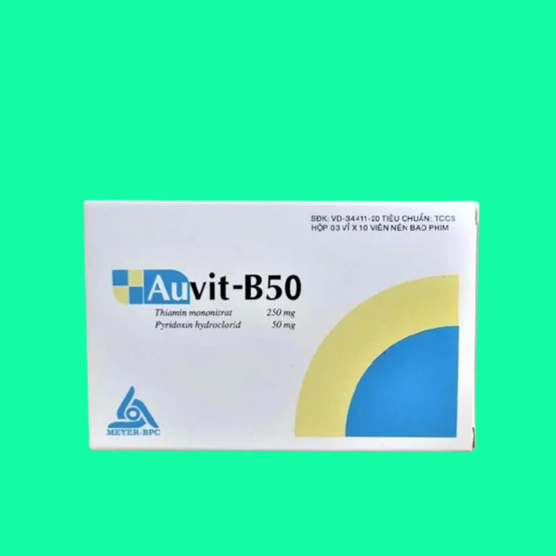 Thuốc Auvit-B50 - Điều trị các tình trạng thiếu hụt Vitamin B