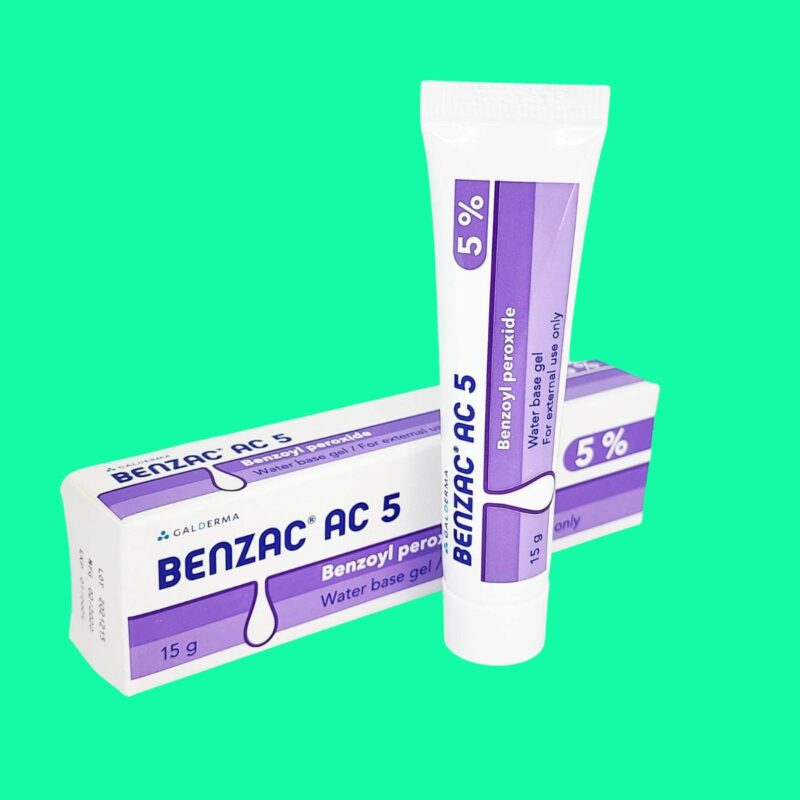 Benzac AC 5% điều trị mụn trứng cá - Dược sĩ Lưu Văn Hoàng