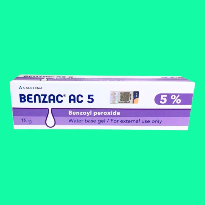Benzac AC 5% điều trị mụn trứng cá - Dược sĩ Lưu Văn Hoàng