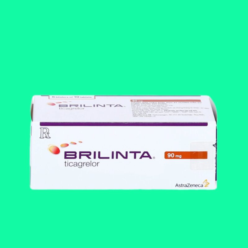 Thuốc Brilinta 90mg: Điều trị và dự phòng huyết khối - Dược sĩ Lưu Văn ...