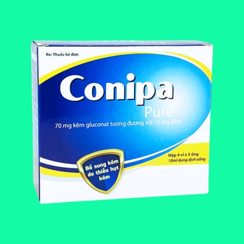Thuốc Conipa Pure 10ml điều trị bệnh Wilsom, ngừa thiếu kẽm - Dược sĩ ...