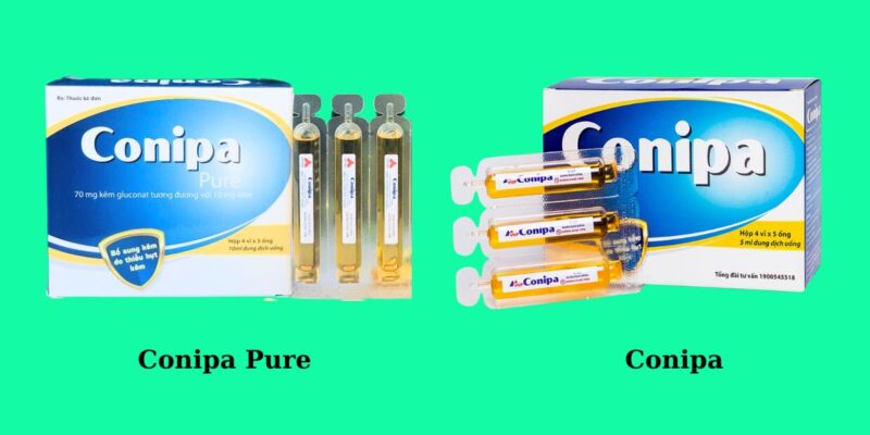 Thuốc Conipa Pure 10ml điều trị bệnh Wilsom, ngừa thiếu kẽm - Dược sĩ Lưu Văn Hoàng