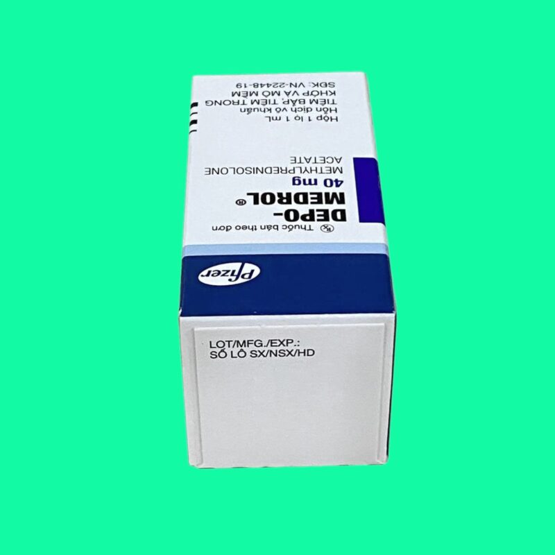 Thuốc Depo-Medrol 40mg: Chống viêm và ức chế miễn dịch - Dược sĩ Lưu ...