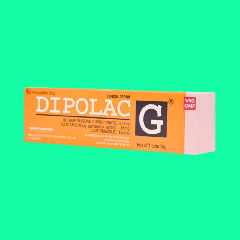 Thuốc Dipolac G điều trị chàm, vảy nến, viêm da - Dược sĩ Lưu Văn Hoàng