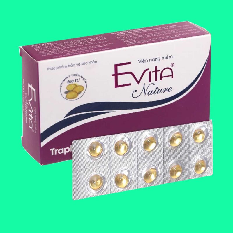 Evita Nature: Viên uống bổ sung vitamin E và chống oxy hóa - Dược sĩ ...