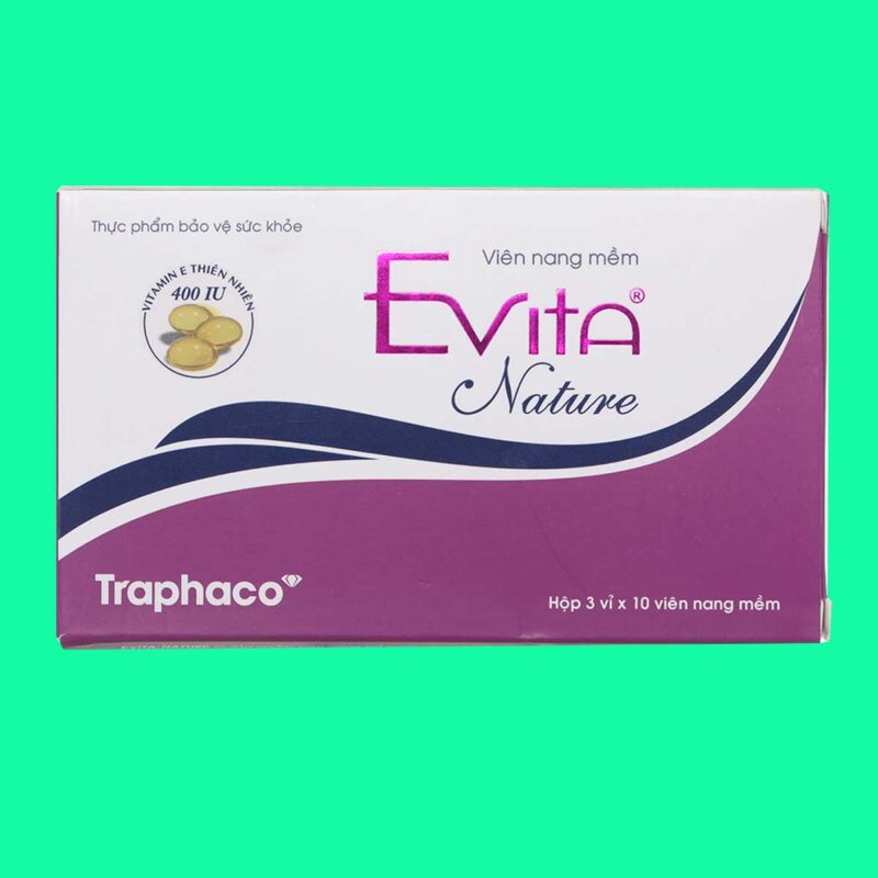 Evita Nature: Viên uống bổ sung vitamin E và chống oxy hóa - Dược sĩ ...