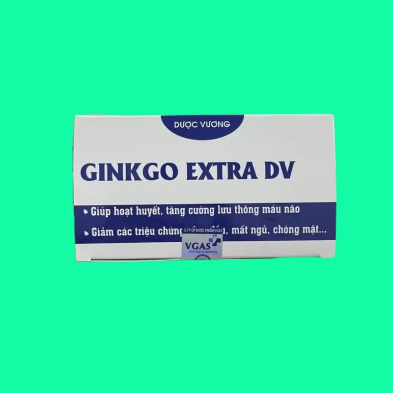 Ginkgo Extra DV cải thiện trí nhớ, tăng cường tuần hoàn máu não - Dược ...