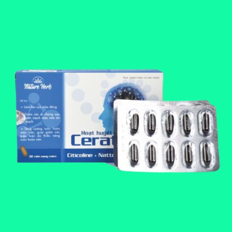 Viên uống Hoạt Huyết Tiền Đình Ceraton Fort Viên uống Hoạt Huyết Tiền ...