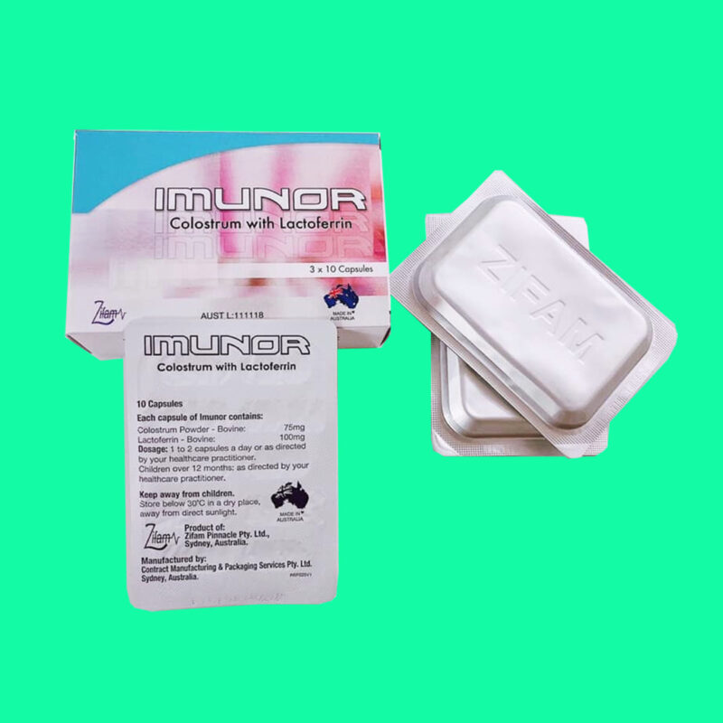 Thuốc Imunor giúp tăng hấp thu sắt, tăng cường miễn dịch - Dược sĩ Lưu ...