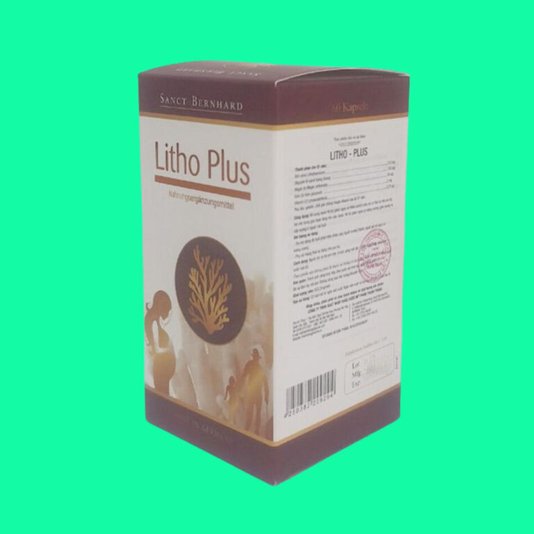 Thuốc Litho Plus 60 viên là thuốc gì? Giá bao nhiêu? - Dược sĩ Lưu Văn Hoàng