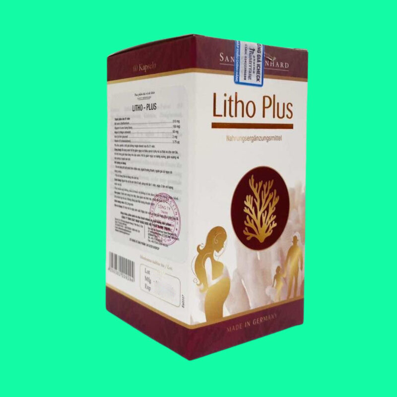 Thuốc Litho Plus 60 viên là thuốc gì? Giá bao nhiêu? - Dược sĩ Lưu Văn Hoàng